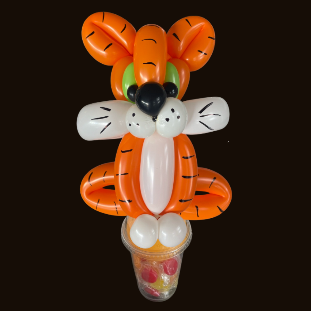 Tiger Balloon Candy Cup – Mad Max Balloons